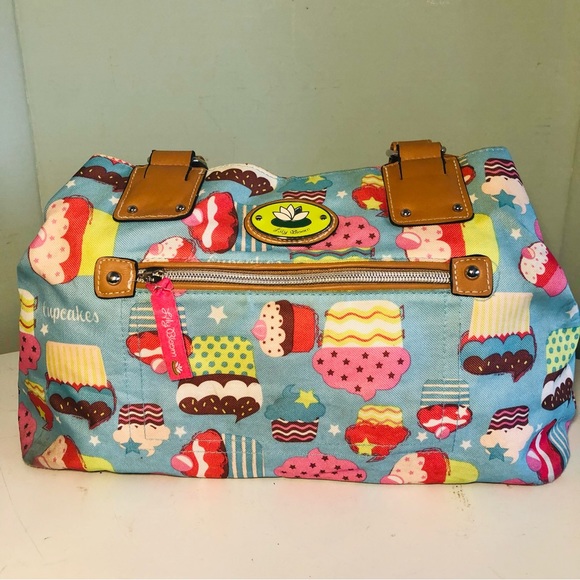Lily Bloom | Bags | Lily Bloom Cupcakes Nylon And Vegan Leather Accent ...